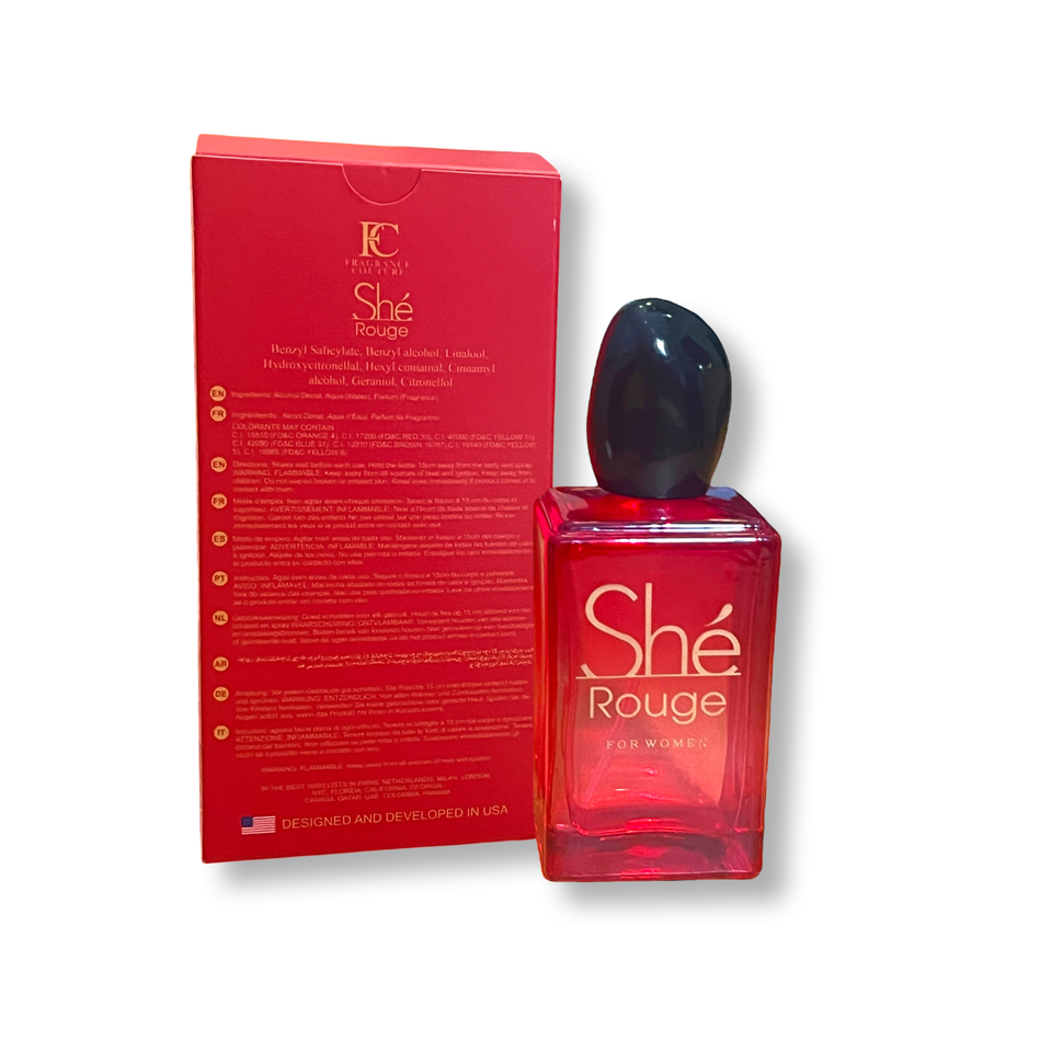 She Rouge for Women 3.4 fl oz Eau de Perfume Great Gift! | eBay
