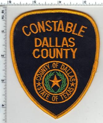 Dallas County Constable (Texas) 1st Issue Shoulder Patch | eBay