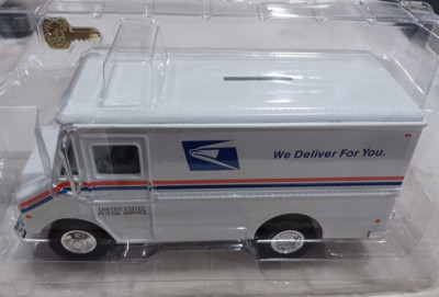 Golden Wheel Diecast Metal USPS United States Postal Service Step Van ...