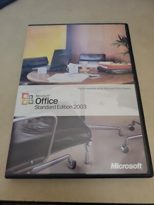 Microsoft Office 2003 Standard Edition with Product Key 805529996892| eBay