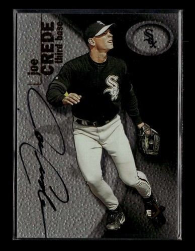 Joe Crede 2001 E-X Rookie Autographs #107 Auto (500 exists) | eBay