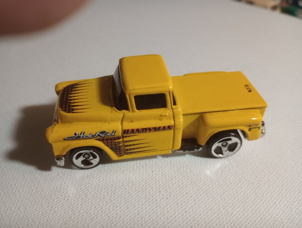 1991 HOT WHEELS ’56 Flash Sider Chevy Handyman Pick-Up Yellow 3sp ...