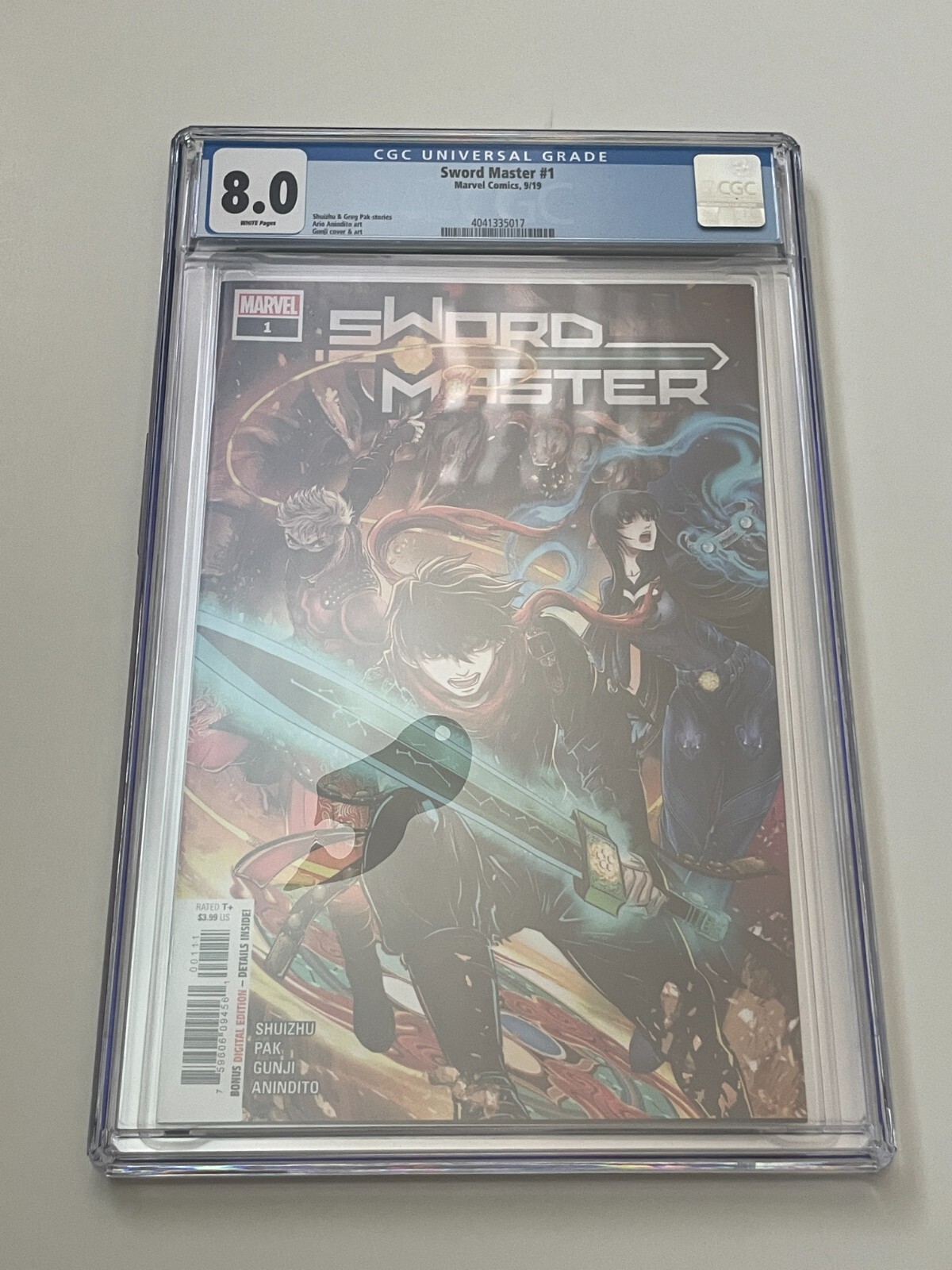 2019 Marvel SWORD MASTER #1 LIN LIE & CHIYOU 1st App CGC 8.0 New Agents ...