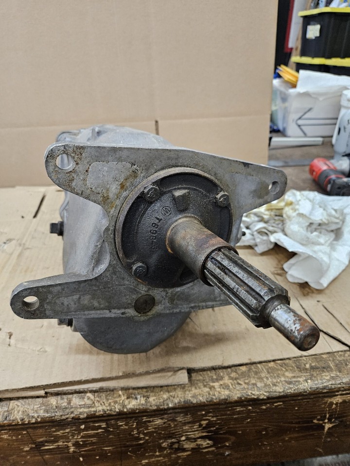 1961 Corvette Borg Warner BW T-10 4 speed, All Aluminum T10-1C, 2-1-61 ...