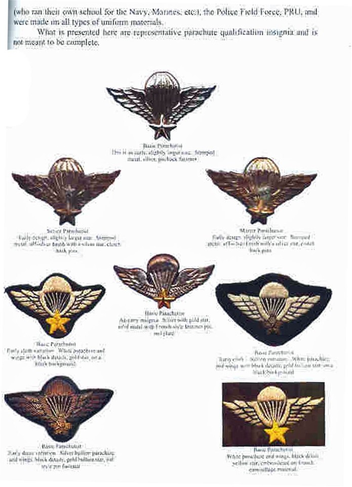 REP of VIETNAM – INSIGNIA OF RVN ARMY AIRBORNE DIVISION Book | eBay