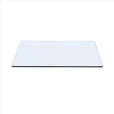 42" X 60" Rectangle Tempered Glass Table Top 1/2" Thick 1" Beveled Edge ...