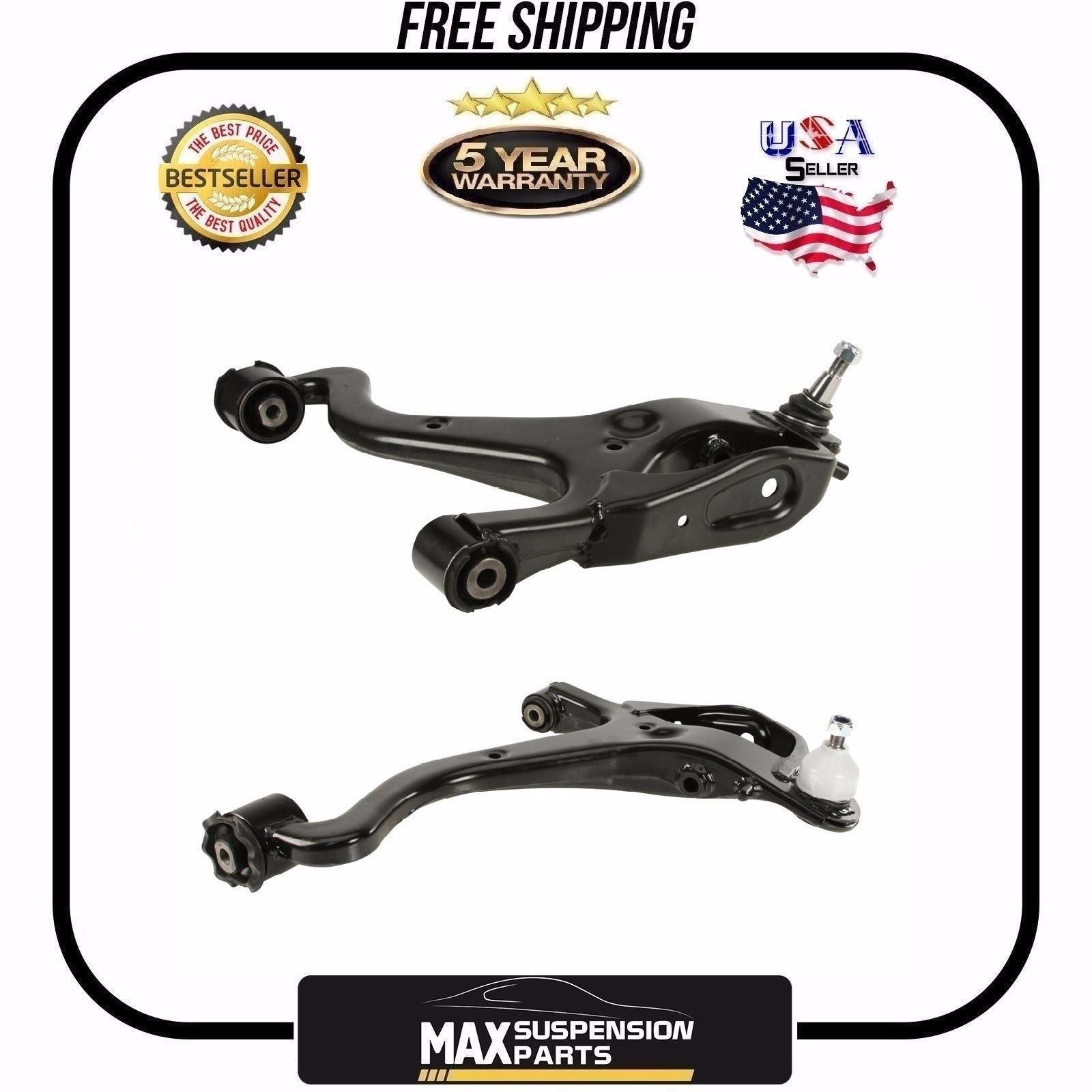 Front Lower Left Right Control Arms for Land Rover Range Rover Sport ...