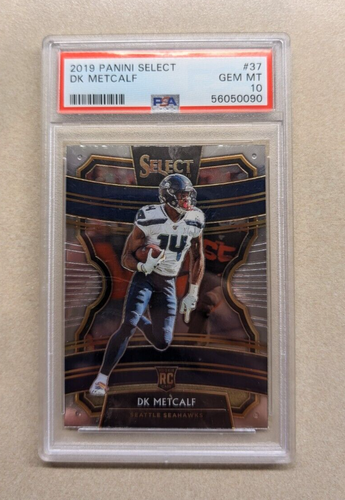 2019 Select DK Metcalf #37 Rookie Card RC PSA 10 Gem Mint Seahawks | eBay