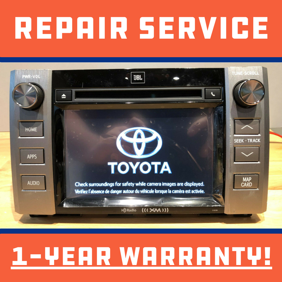2018 Toyota Tundra Am FM JBL Navigation Radio Receiver 510210 OEM 86100 ...
