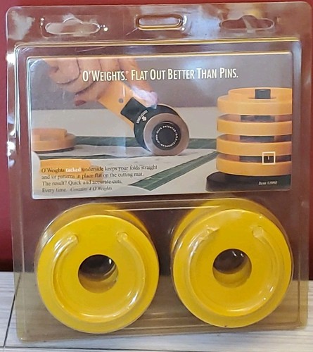 4 Pack Olfa Products Sewing Quilting Pattern Making Fabric O-Weights ...