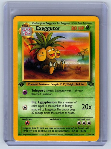 Jungle #35/64 Exeggutor First Edition | eBay