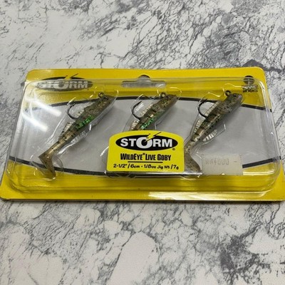 Storm Wildeye Live Goby Soft Swim Bait 6cm 7g Pack of 3 | eBay