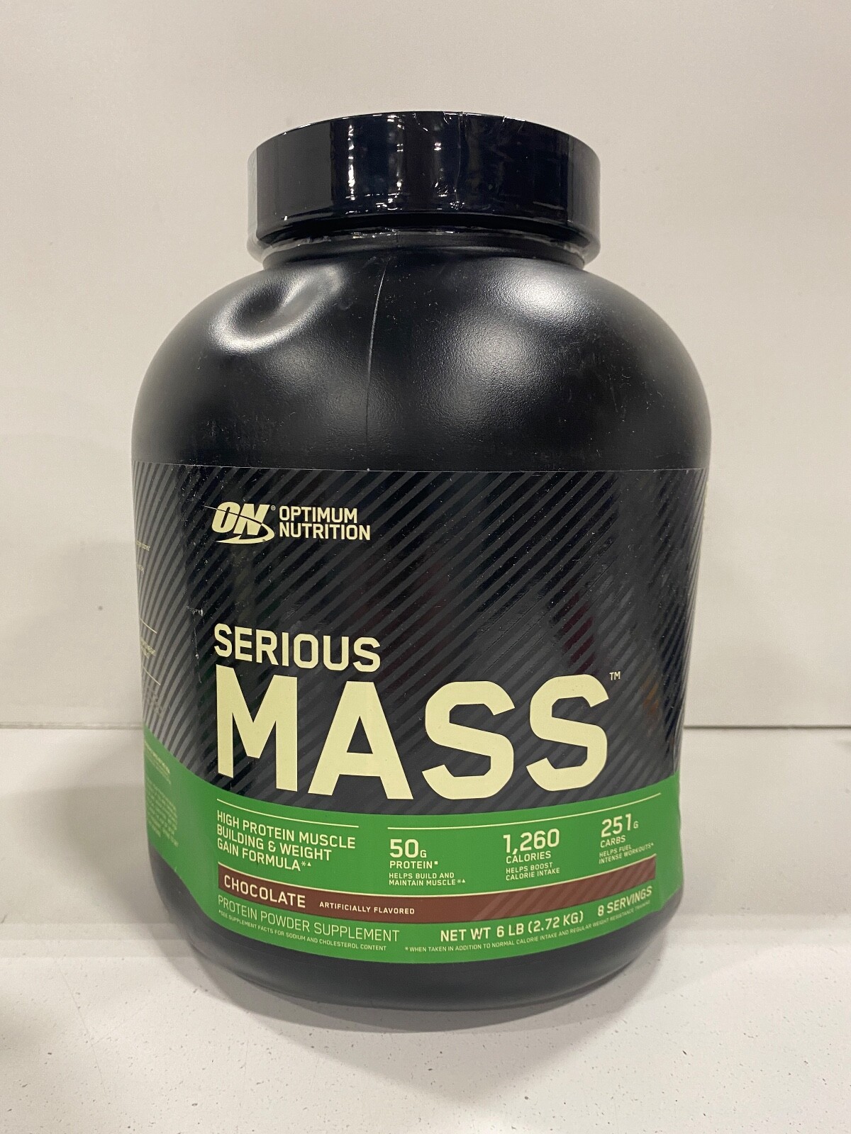 Optimum Nutrition Serious Mass Chocolate 6 lbs - The Light Hotel Penang