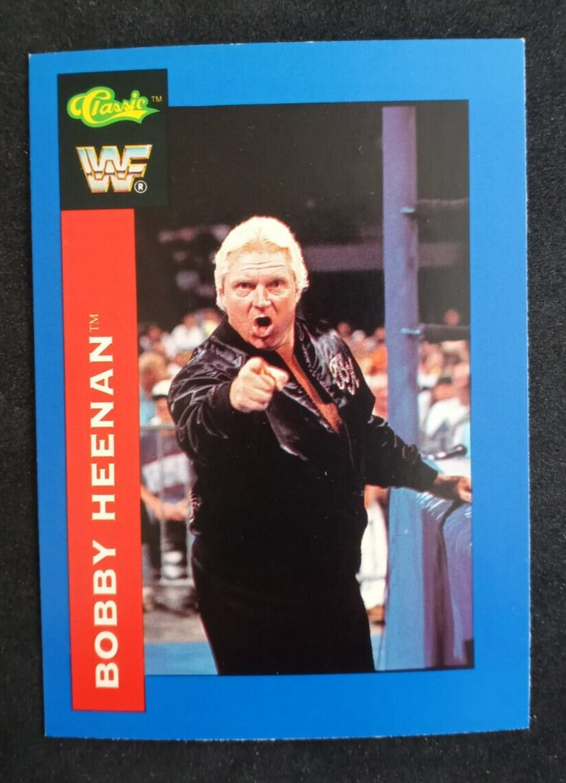 1991 Classic WWF Bobby Heenan #10 | eBay