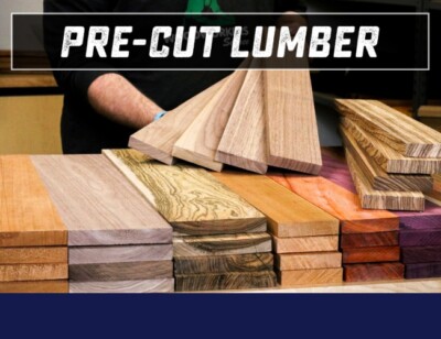 Hardwood Lumber Pack CHOOSE YOUR WOOD 4pk | eBay