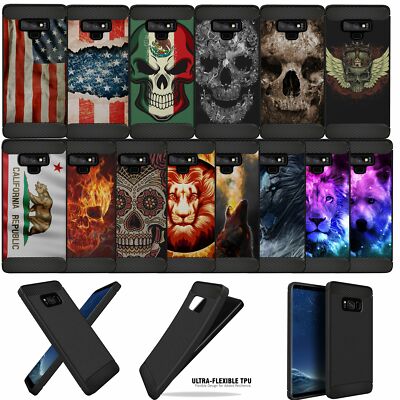 For [Samsung Galaxy Note 9] Slim Fitted Carbon Fiber TPU Case Design ...