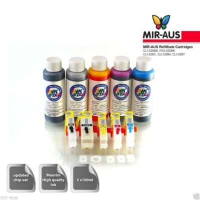 Refillable ink cartridges for Canon IP4950 IP4840 IP4810 IP4820 IP4830 ...