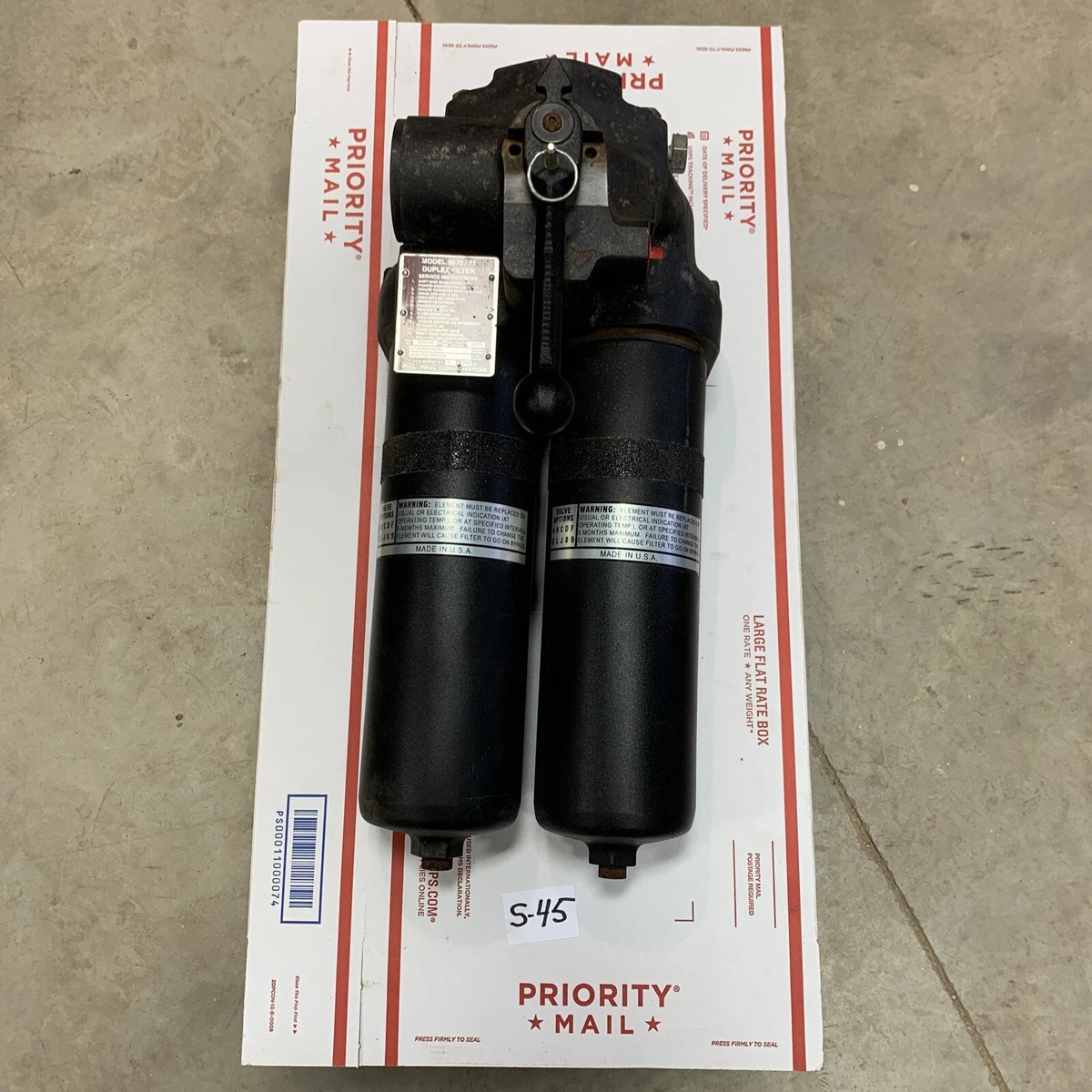 Pall 8670 Series Duplex Filter Assembly W/ Commuter Valve, 51% OFF