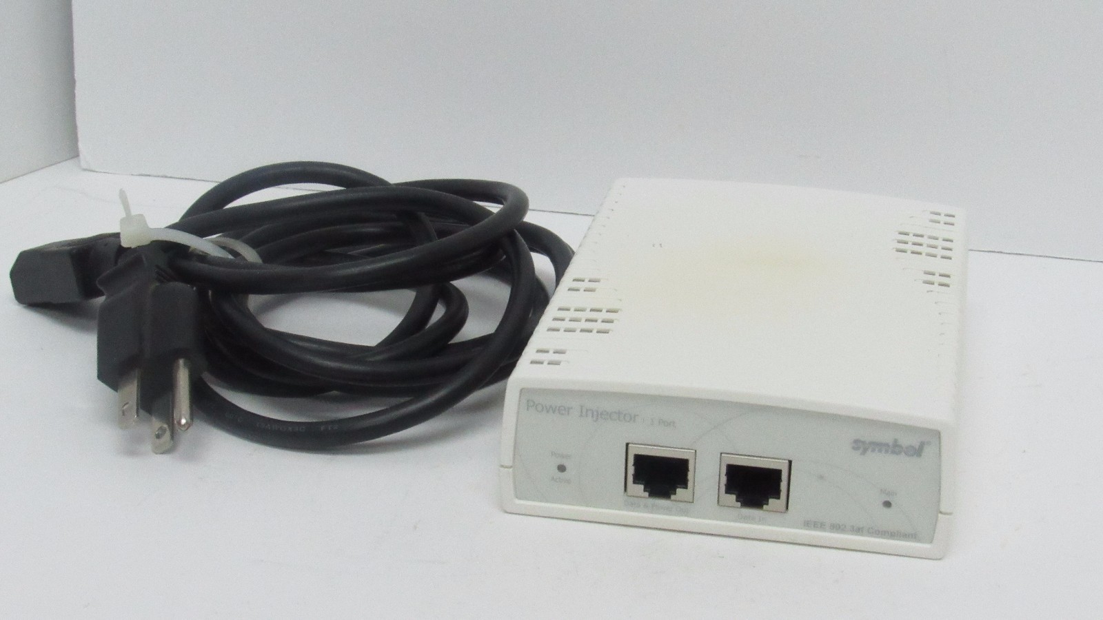 SYMBOL POWER INJECTOR 1 PORT AP-PSBIAS-T-1P-AF IEEE 802.3af COMPLIANT ...