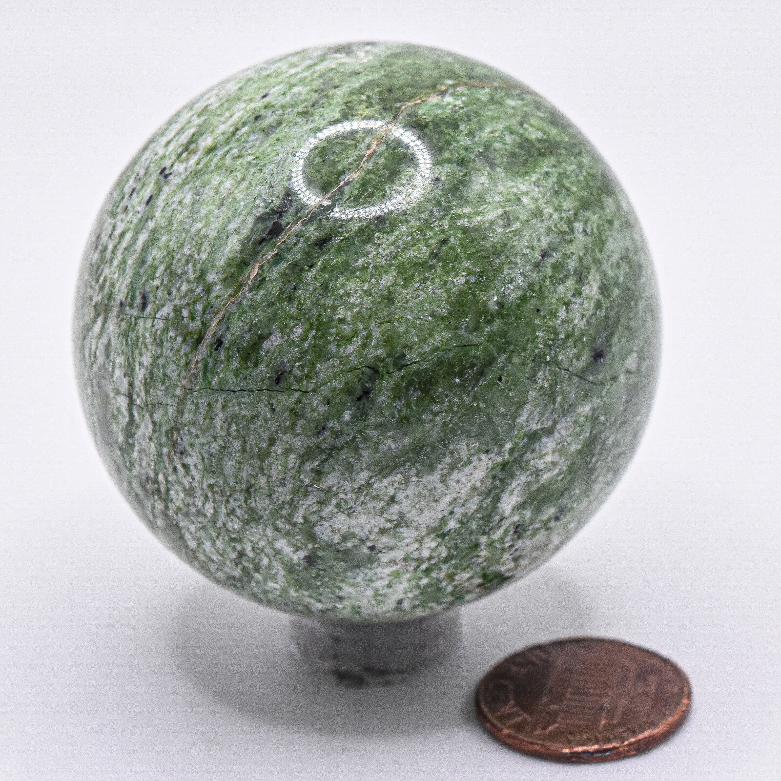 2 " Vert Vésuvianite Vasonite Sphère Cristal Naturel Idocrase Minérale ...