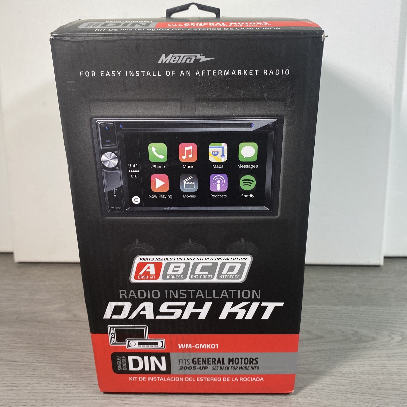 Metra Radio Installation Dash Kit Single/Double Din GM 2005-Up #WM-GMK01 | eBay