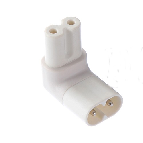 Best 90 º Figure 8 C7 to C8 Left Right Angle AC Power Adapter Connector ...