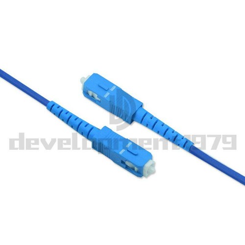 150M SC UPC Fiber Optic Patch Cord Anti rat Armored SM Single Core 9/ ...