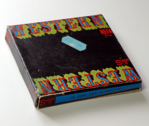 film SUPER 8 western le défi des pionniers Hefa Films cow-boy 30m n/b ...