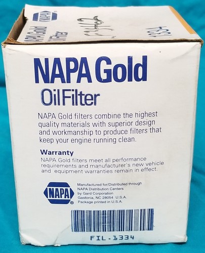 NAPA 1334 Oil Filter | eBay