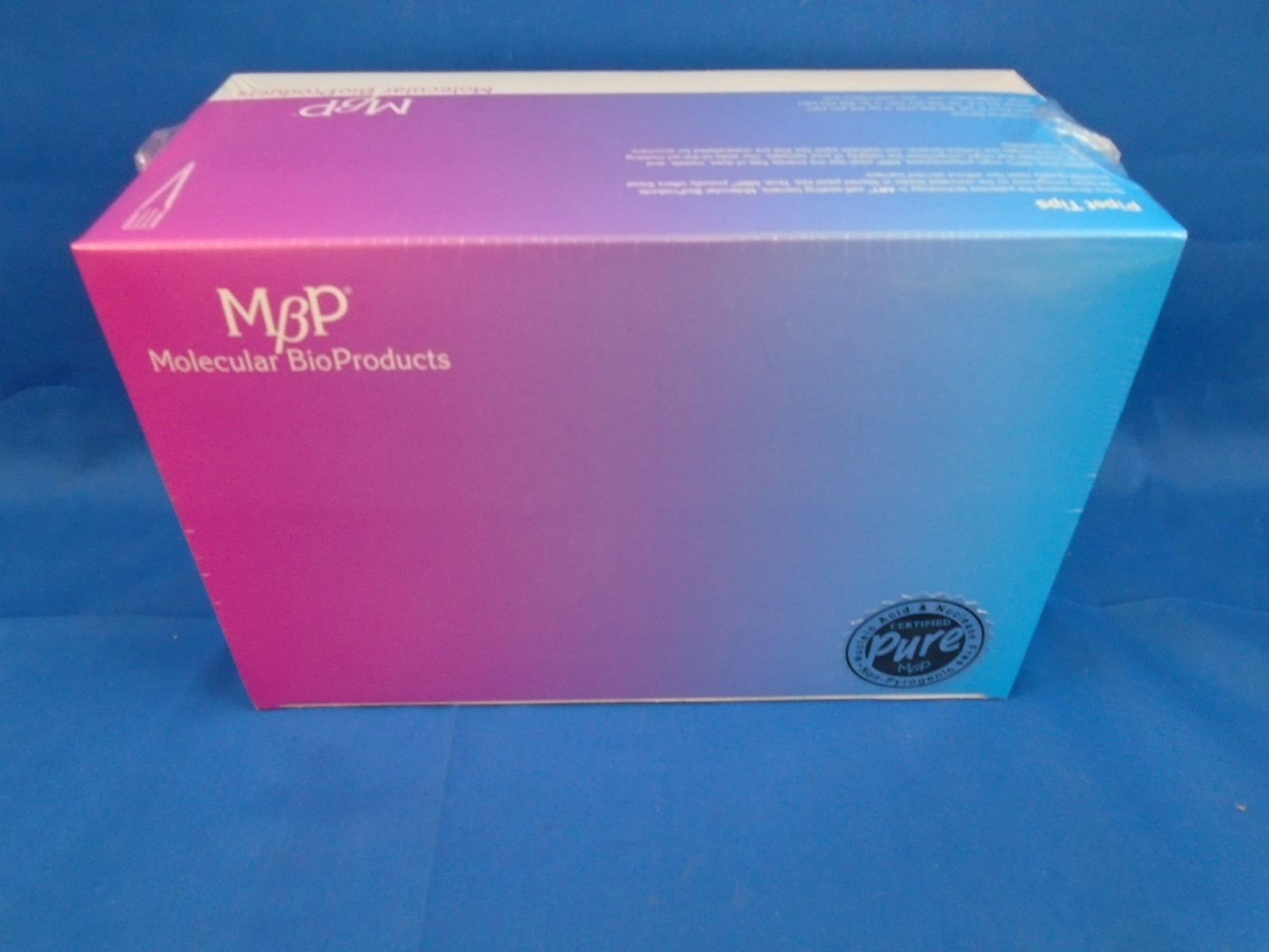 MOLECULAR BIO PRODUCTS MBP 10 REACH PIPET TIPS 3512 BOX OF 10 TRAYS OF ...