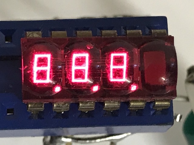 Before cheap blue LEDs were invented, we had VFDs, with a very ...