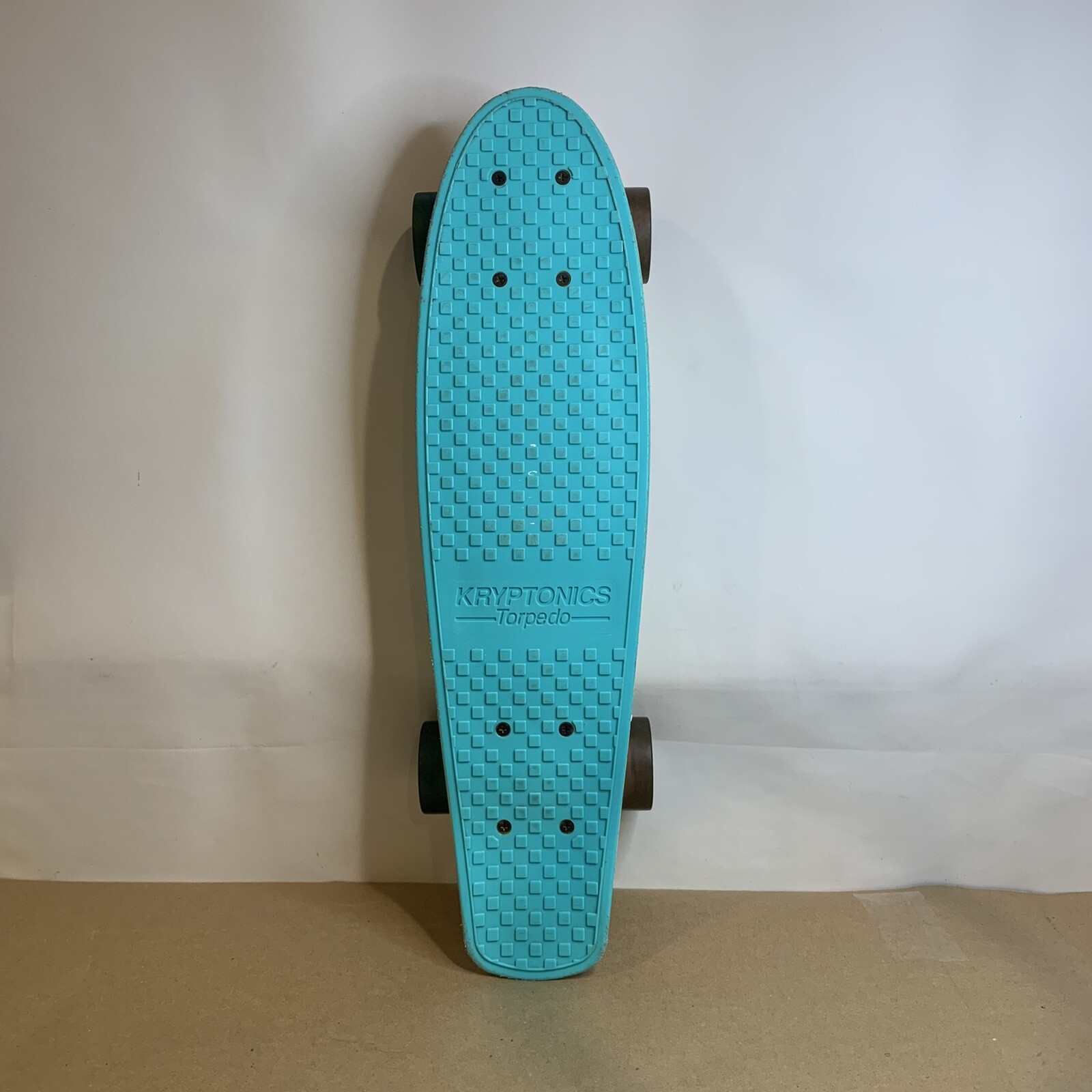 Kryptonics Classic Torpedo 22" Skateboard Penny Board 1965 Turquoise ...