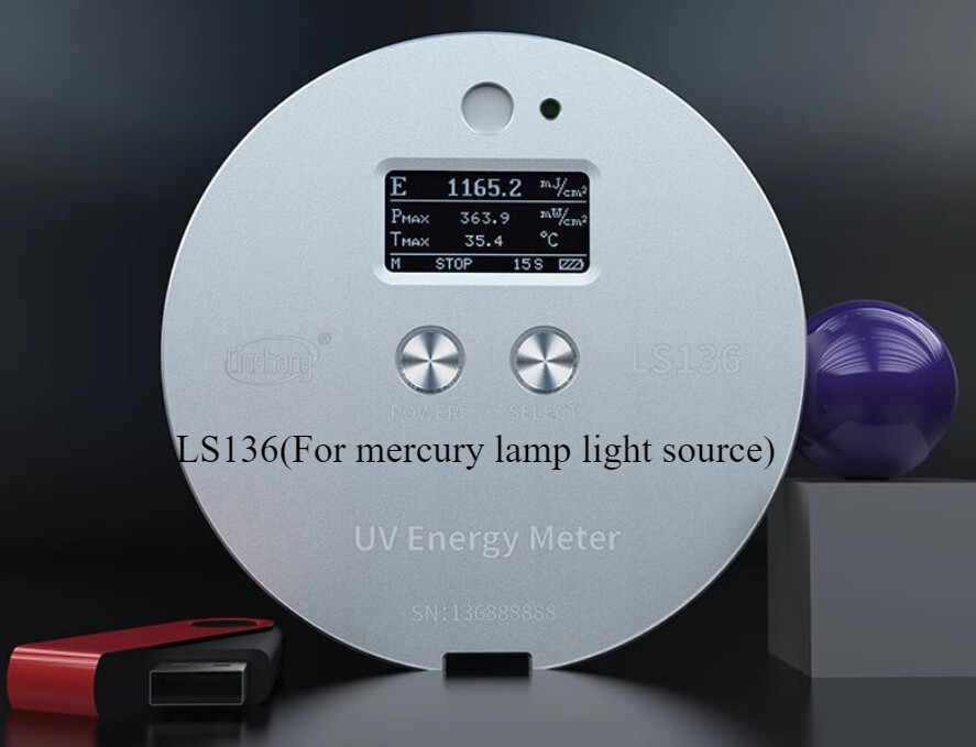 UV Energy Meter Exposure Meter Illuminance Meter Ultraviolet Detector ...