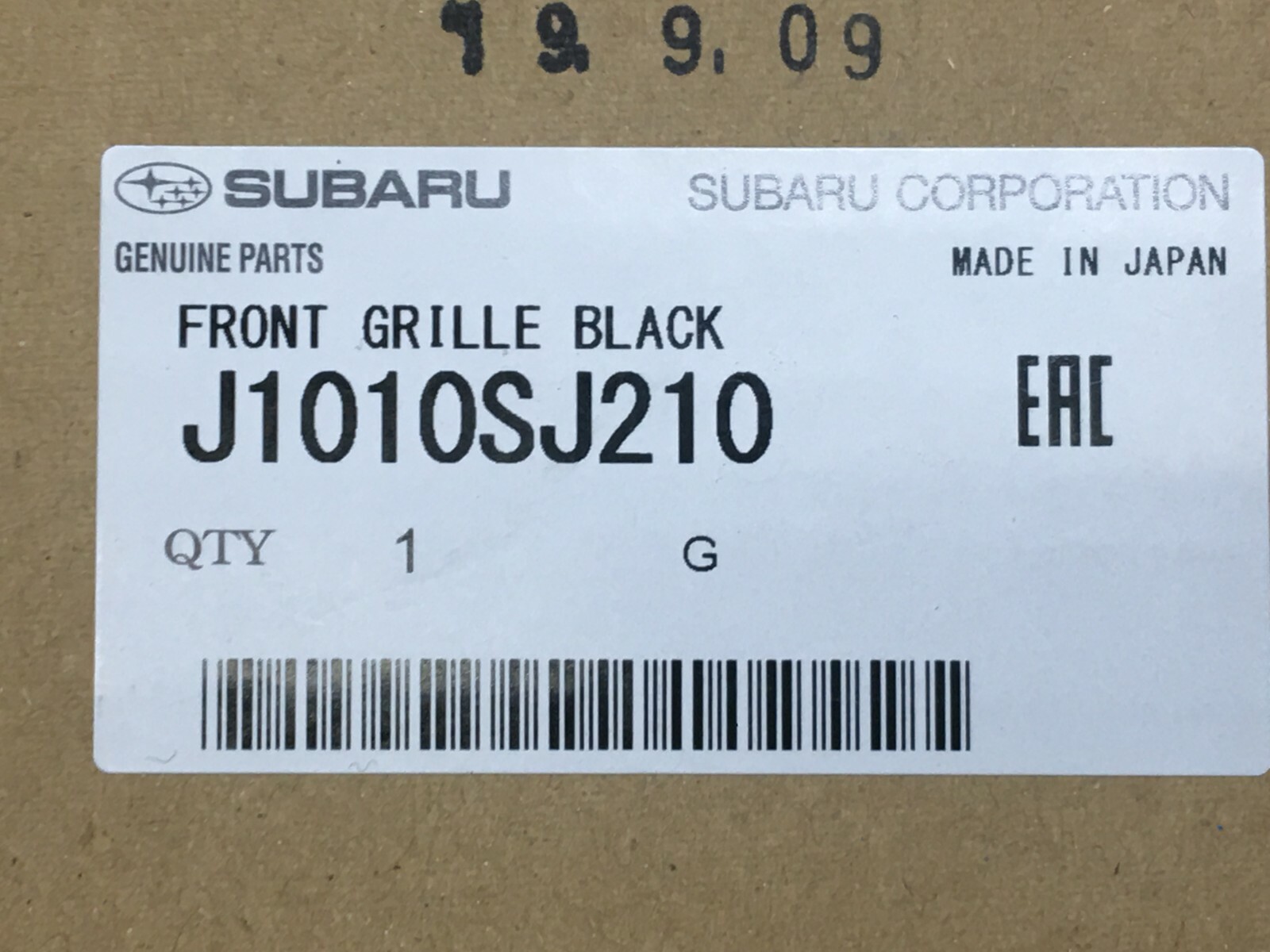 2020 Subaru Forester Sport Grille Black NEW J1010SJ210 Sport Models ...