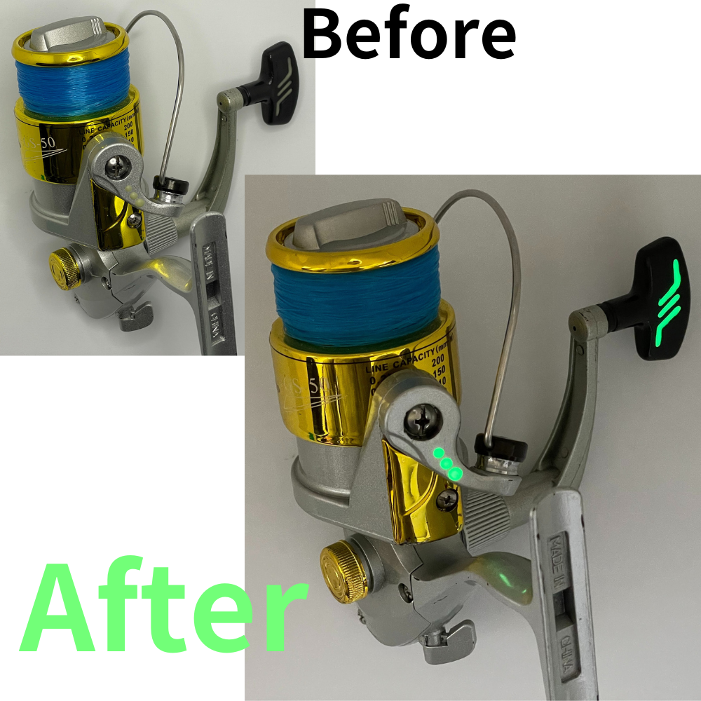 Glow in the Dark UV Resin LUMINEXUS Angler Fishing Lure DIY Light ...