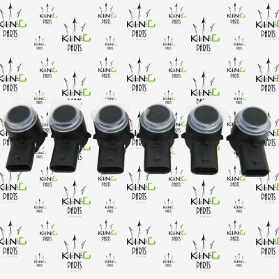 VAUXHALL OPEL CHEVROLET GENUINE SET OF 6 PARKING SENSOR PDC IN GREY ...