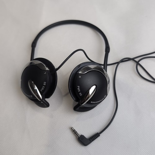 Sennheiser PMX 60 Behind Head Headset | Rare | Tested Working | No Pads ...