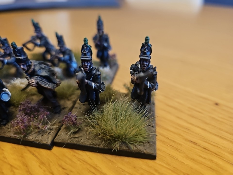 28mm Napoleonic British 95th Rifles Warlord Games Black Powder | eBay UK