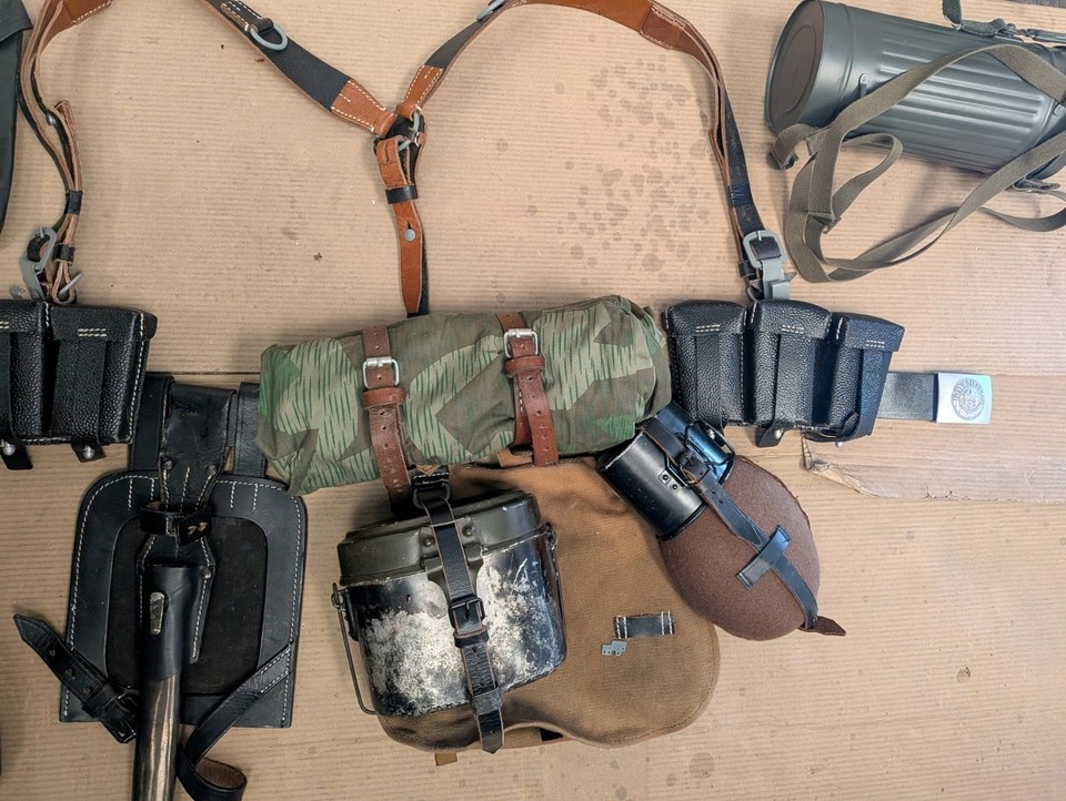 Webbing set German WW2 Wehrmacht kar98k INFANTRY | eBay UK