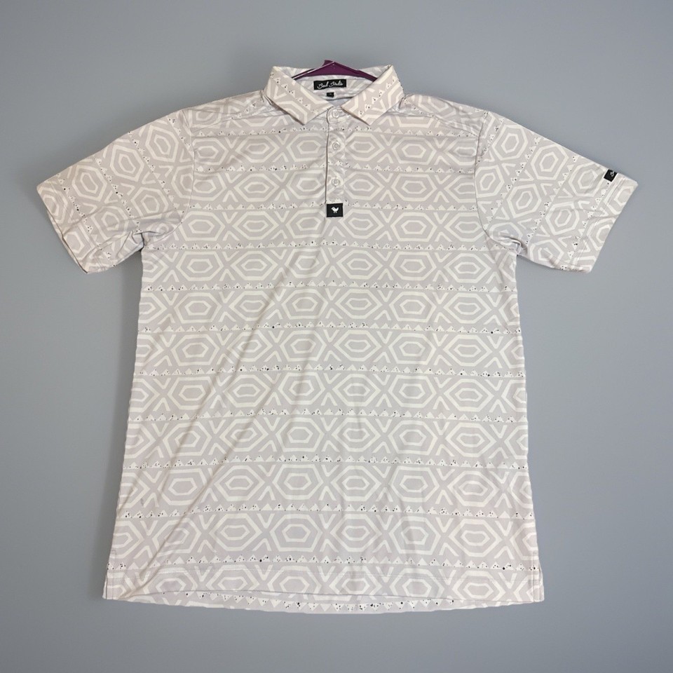 Bad Birdie Polo Shirt Mens Medium M Cairo Nights Golf Perfomance ...