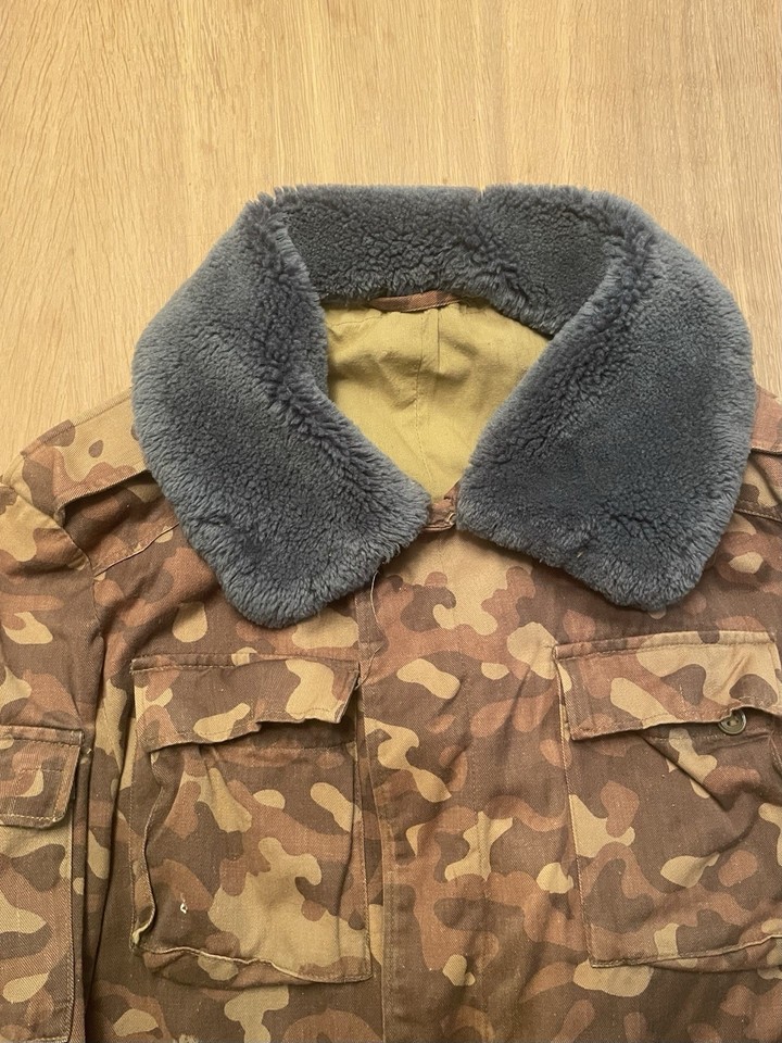 Soviet Butan TTSKO Camouflage Jacket Fur Collar 50-4 | eBay