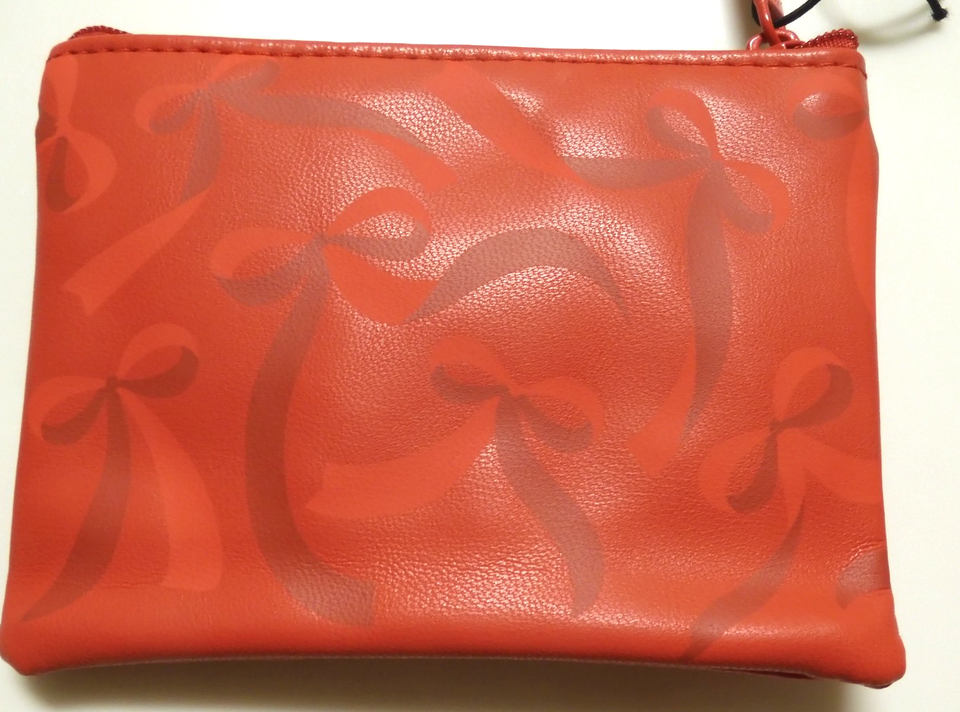 YOU GET 1 Starbucks Red Card Pouch 2025 Holiday Red Ribbon | eBay