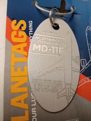 McDonnell Douglas MD-11 Genuine Skin Plane Tag / Planetags | eBay