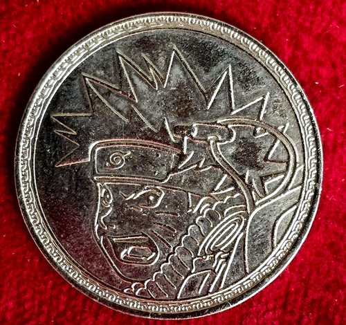 2002 Naruto CCG Token Coin – Shuriken Uzumaki – Masashi Kishimoto Anime ...