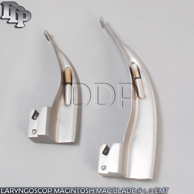 LARYNGOSCOP MACINTOSH MAC BLADE # 1, 3 EMT ANESTHESIA INTUBATION | eBay