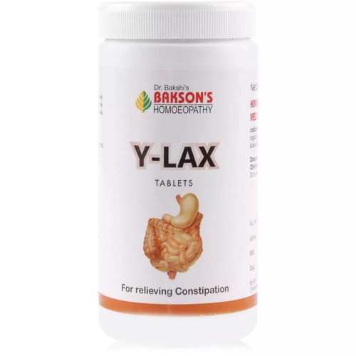 Bakson Y Lax Tablets (200tab) Say goodbye to constipation and hard ...