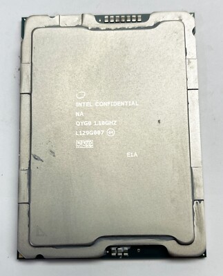 Intel Confidential QYG0 1.10 GHz L129G007 CPU Processor intel Xeon ...