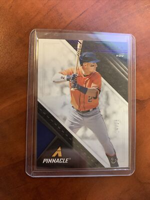 2021 Panini Chronicles Pinnacle #8 ALEX BREGMAN Houston Astros Purple ...