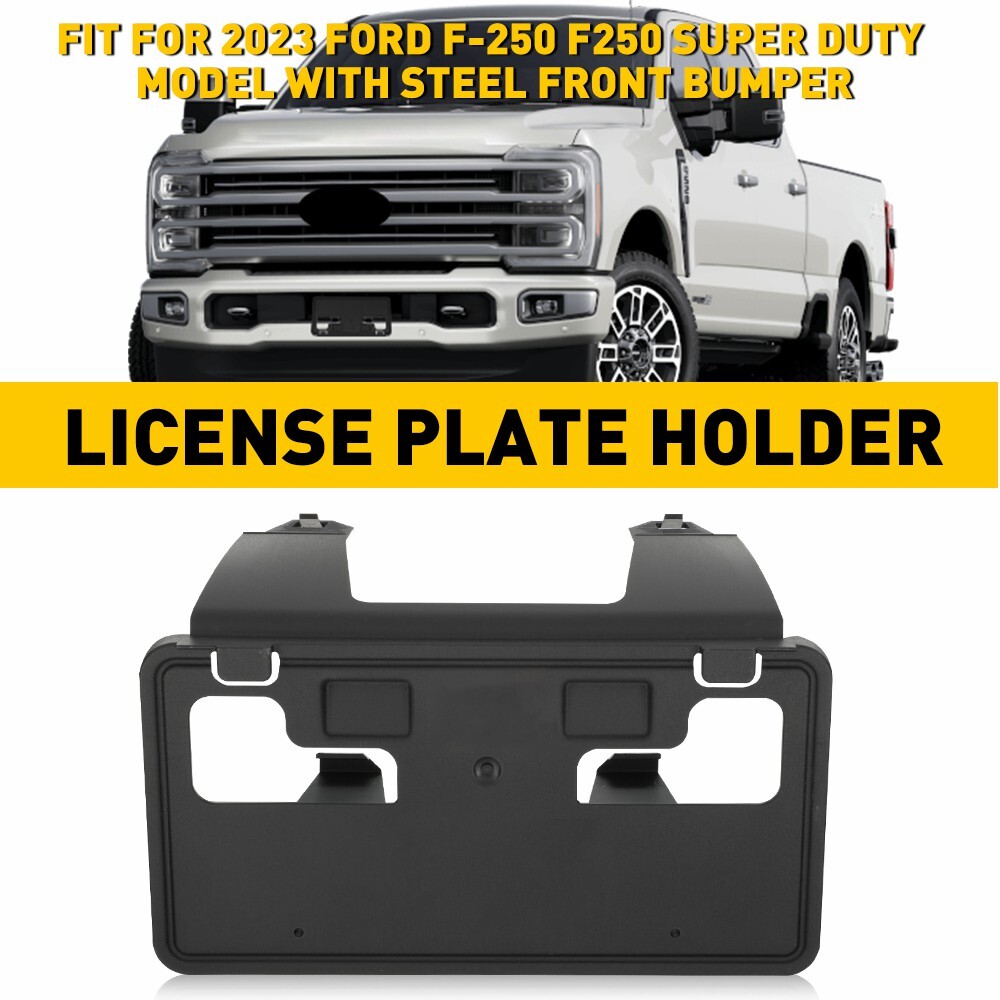 For 2024 2023 Ford F-250 F250 F350 Super Duty FRONT License Plate ...