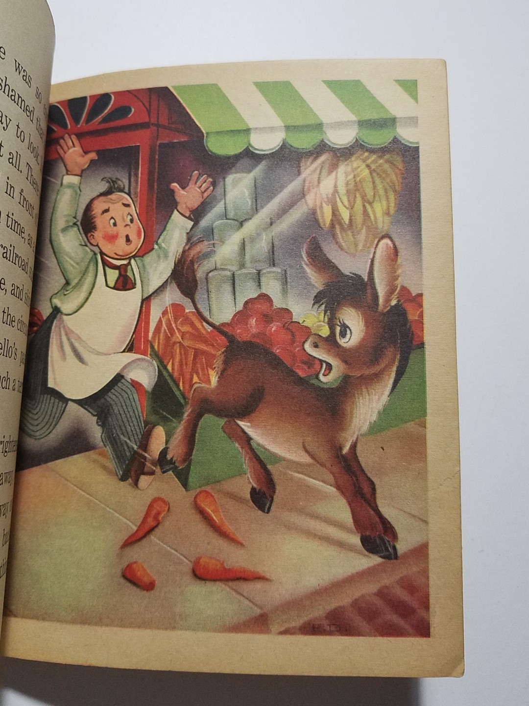 1950 The Story of Willie the Donkey A Bonnie Story and Puzzle Book - No ...